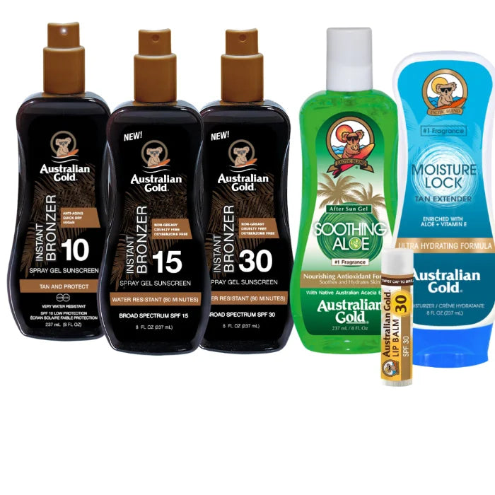 Australian Gold Set Family Pack 6 Producten – Tanboutique